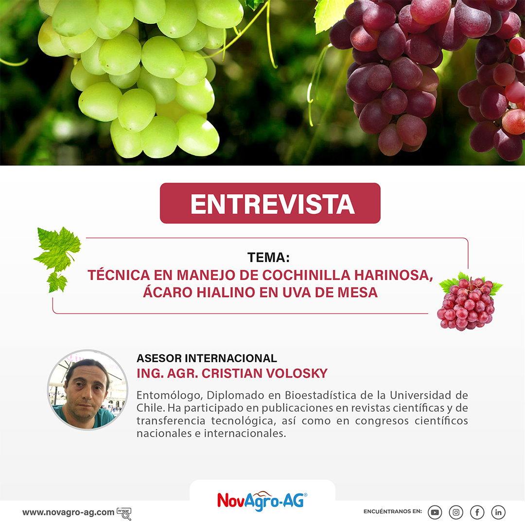 ENTREVISTA AL ESPECIALISTA ENTOMOLOGO CHRISTIAN VOLOSKY